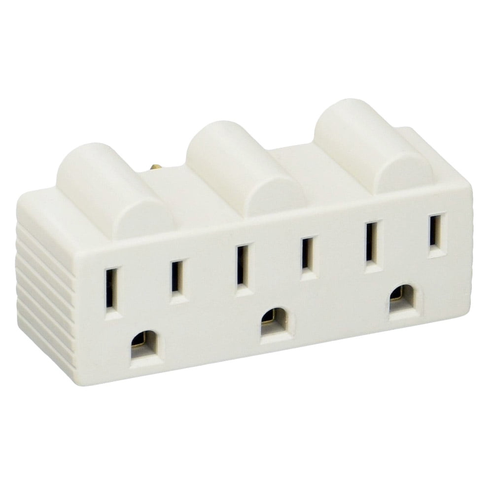 ACCL 3-Outlet Wall Adapter, 25 Pack - Walmart.com