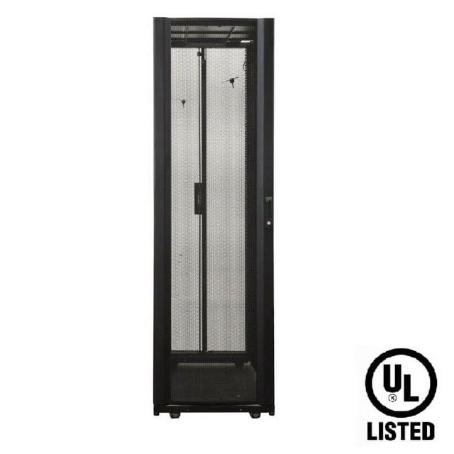 ACCL 42U Server Rack Enclosure with Front/Rear Vented Doors 42" Depth ...