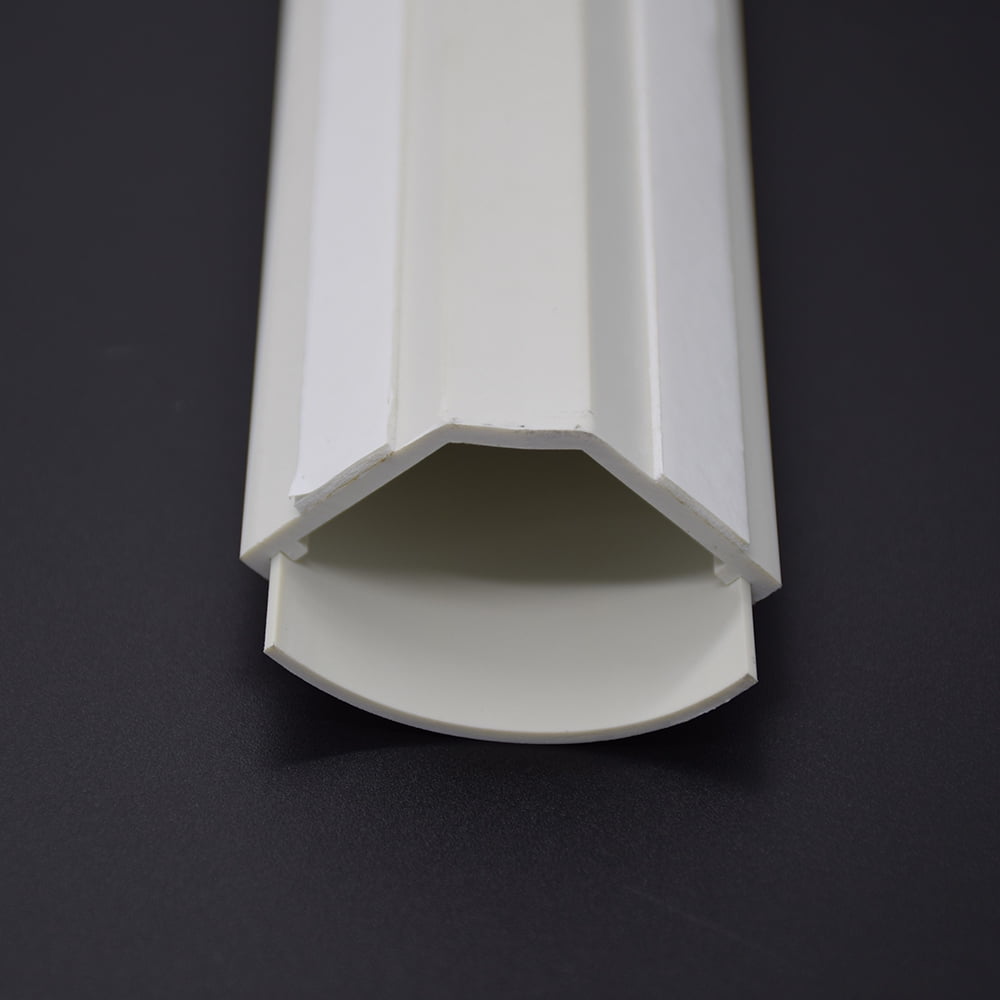 ACCL 5Ft Small Corner Duct Cable Raceway White (W43 x H23mm), 1 Pack ...