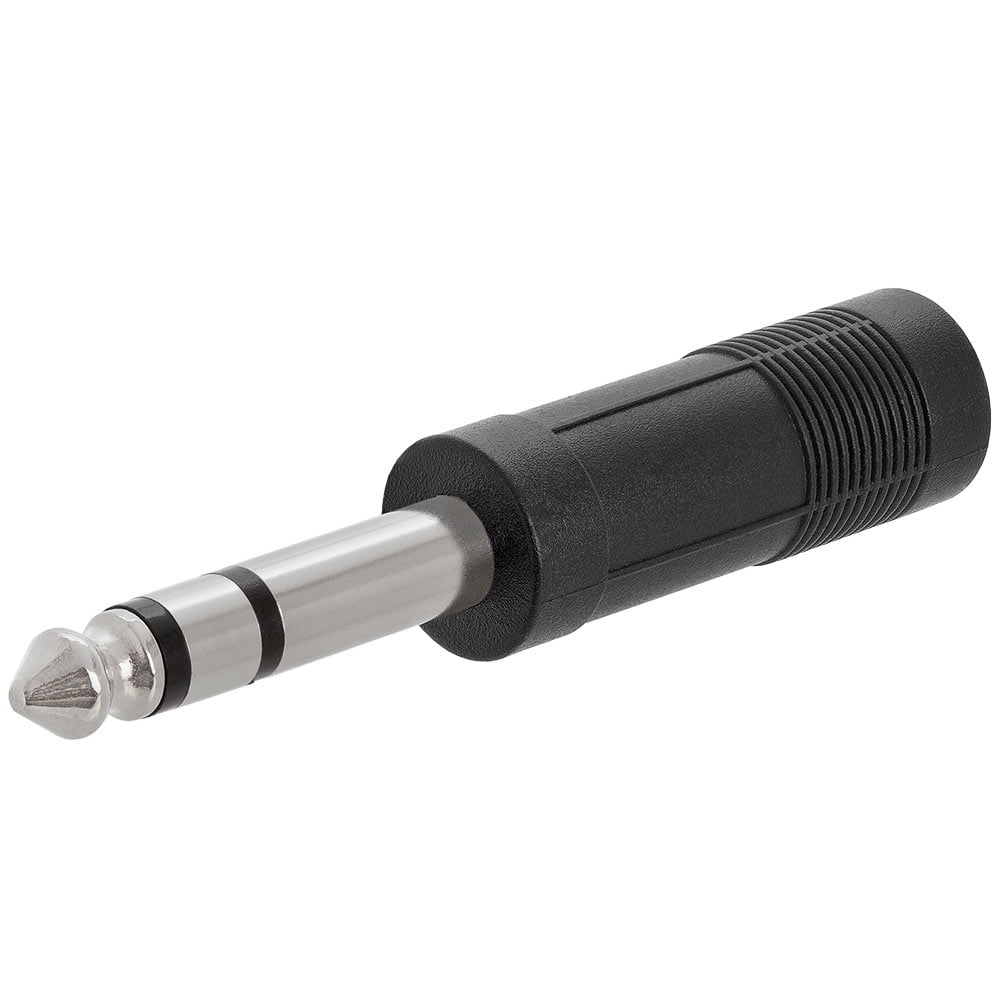 ACCL 6.35mm Stereo Plug to 6.35mm Stereo Jack Adapter, 50 Pack - Walmart.com