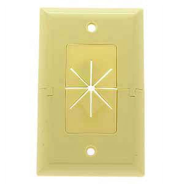 ACCL Split Plate w/Flexible Opening Ivory, 5 Pack - Walmart.com