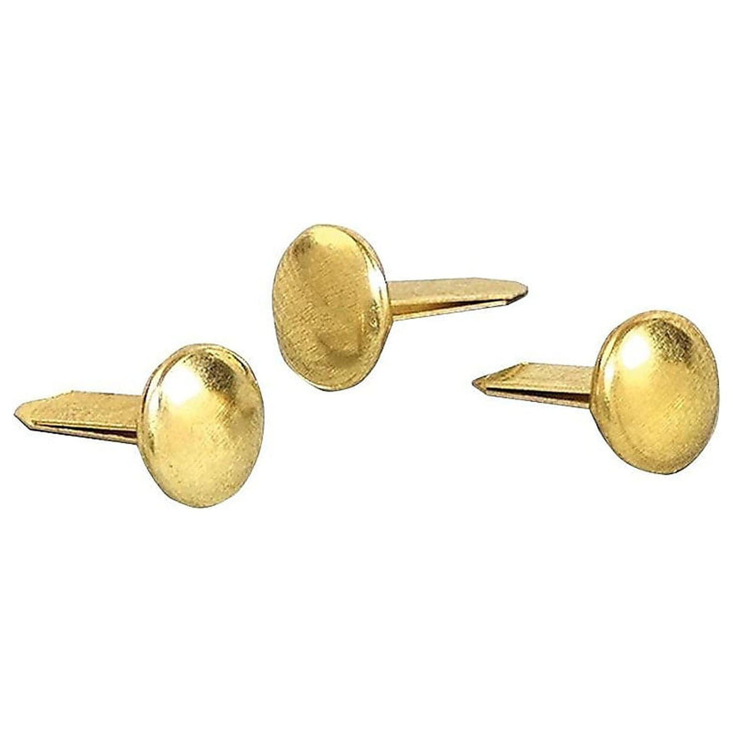 ACCO 0.31W Round Head Fasteners Shiny Gold ACC71502 - Walmart.com