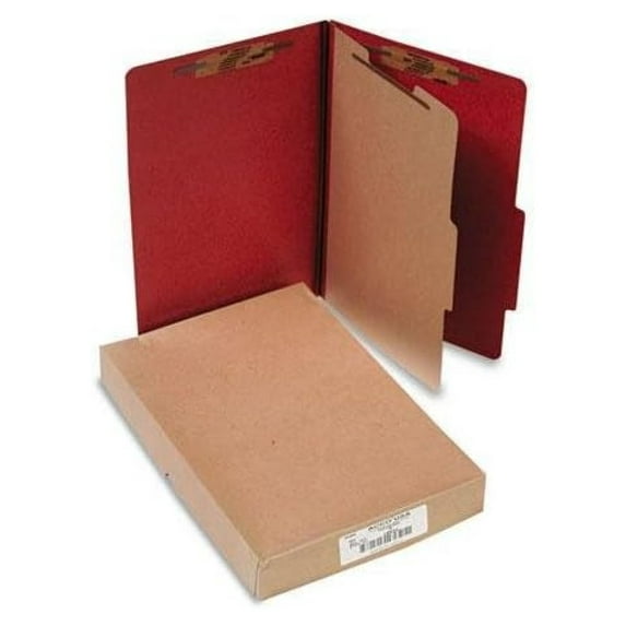 ACCO 16034 Pressboard 25-Pt. Classification Folder, Legal, Four-Section ...
