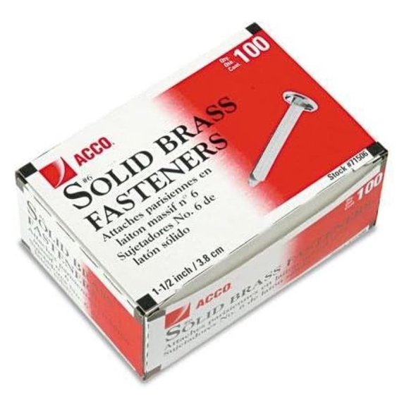 Prong Paper Fasteners