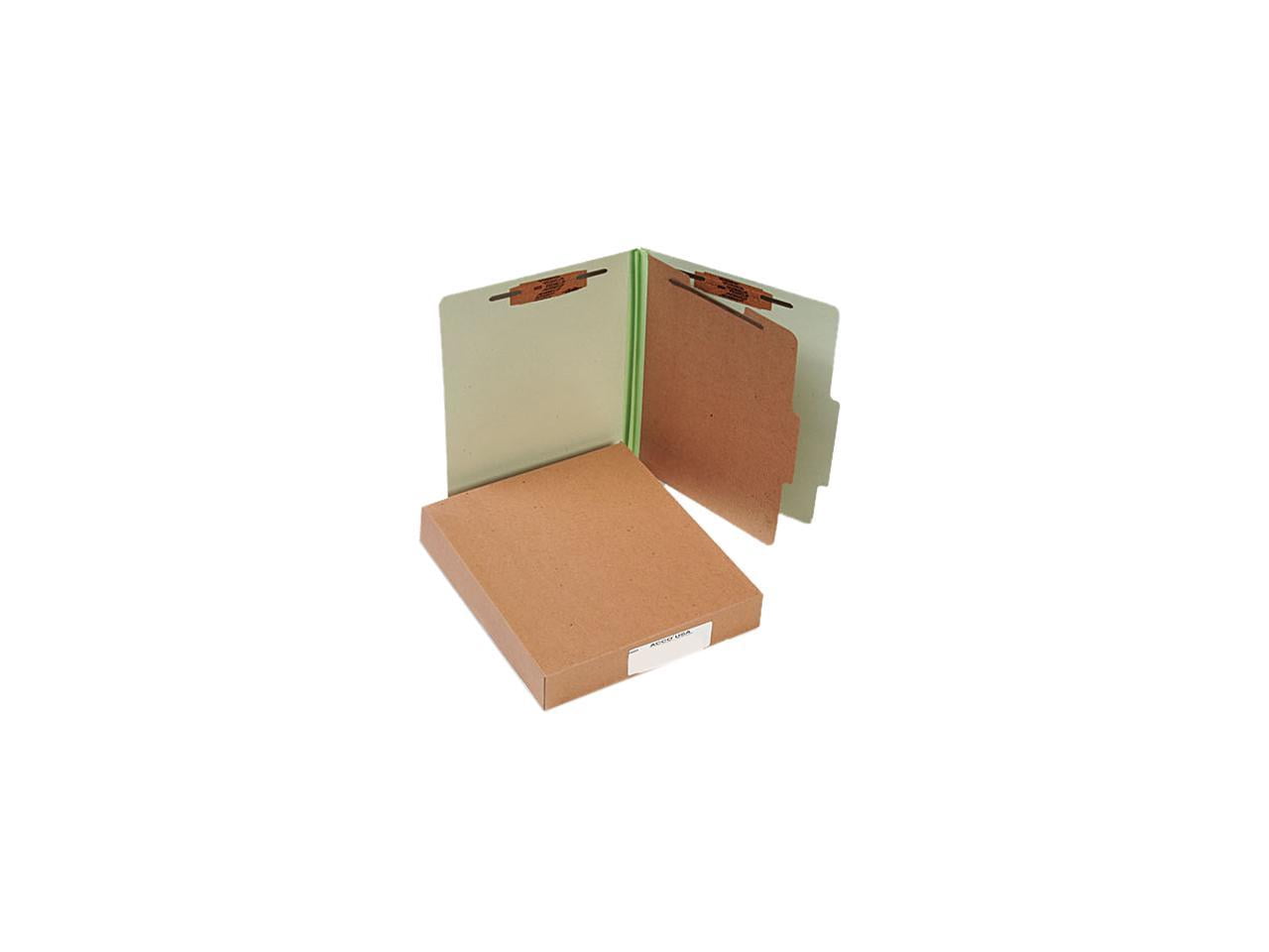 ACCO ACC15044 Pressboard 25-Pt Classification Folders, Letter, 4 ...