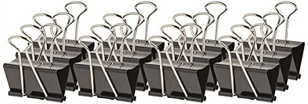 ACCO Large Binder Clips, 12 Clips/Box, 2 Inch Wide, Tempered Steel ...