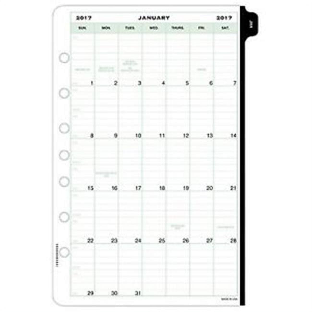 ACCO Brands 91010 Day-Timer Weekly Planner Refill Two Page Per Week ...