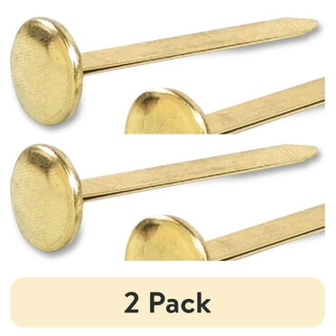 ACCO Brass Prong Paper File Fasteners, 1-1/4", 100-Pack - Walmart.com