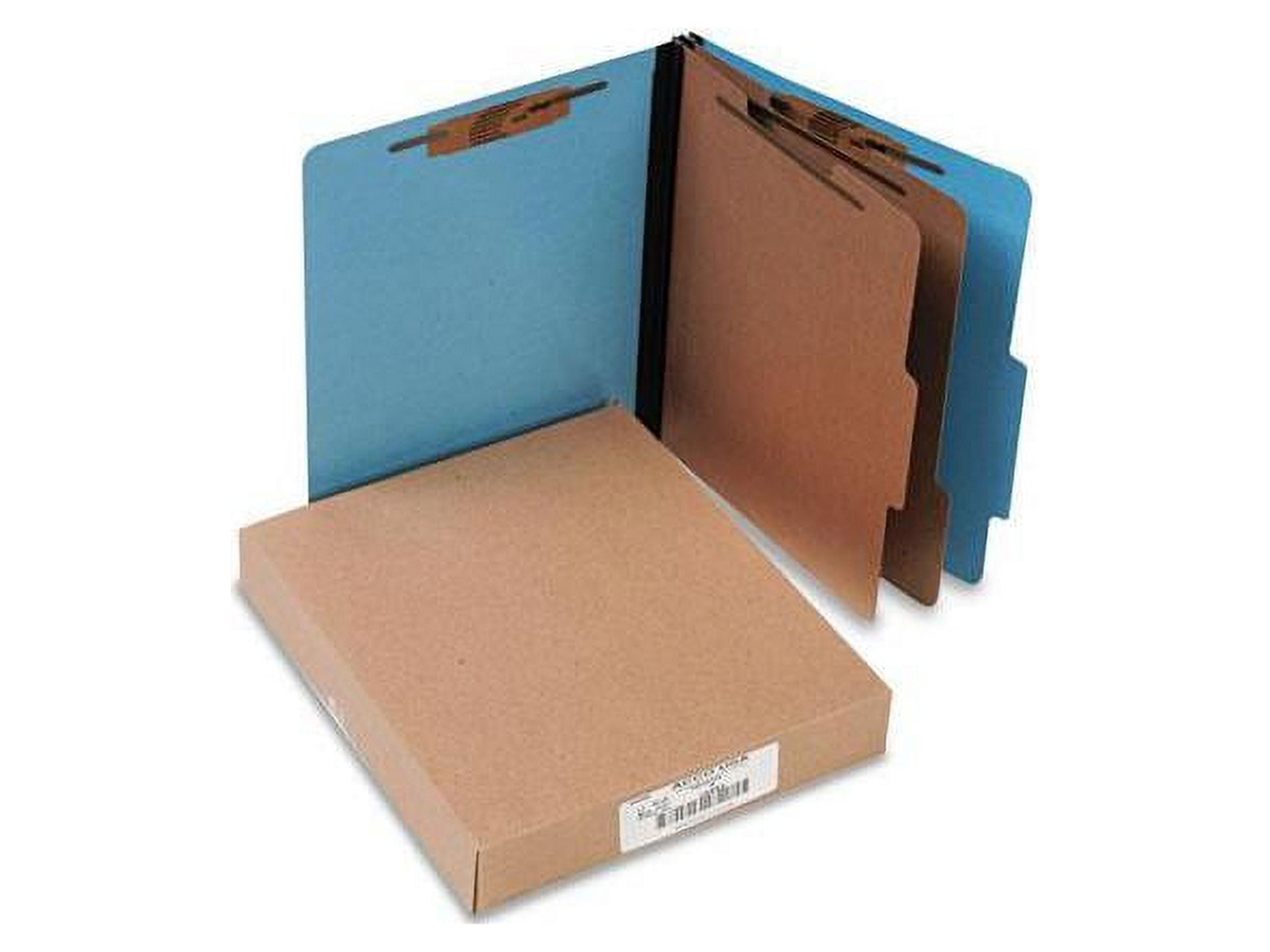 ACCO ColorLife PRESSTEX Classification Folders, Letter, 6-Section ...