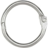 ACCO Metal Book Rings, 3/4" Diameter, 100 Rings/Box - Walmart.com