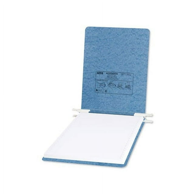 ACCO PRESSTEX Covers w/Storage Hooks, 6" Cap, 11 x 14 7/8, Light Blue ...