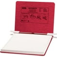 ACCO PRESSTEX Covers w/Storage Hooks, 6" Cap, 9 1/2 x 11, Executive Red ...