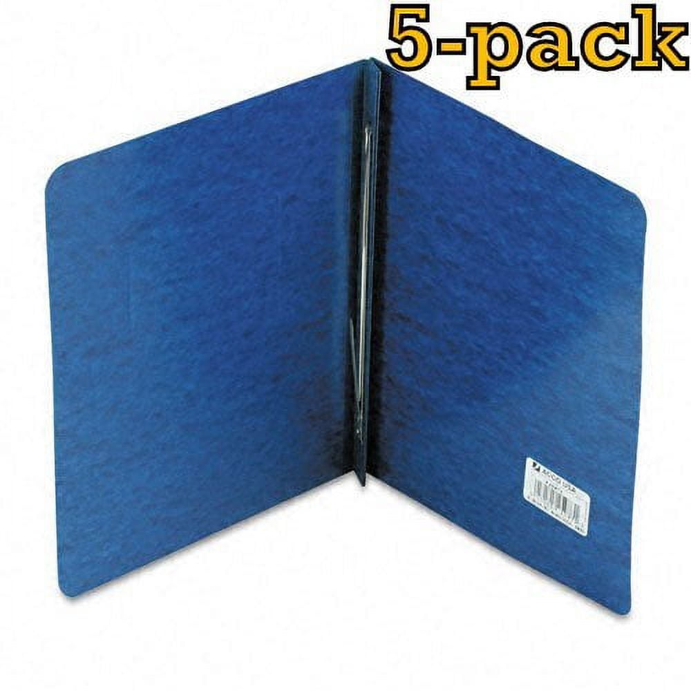 ACCO Pressboard Report Cover, Letter, 5 Pack, Dark Blue, Recycled ...