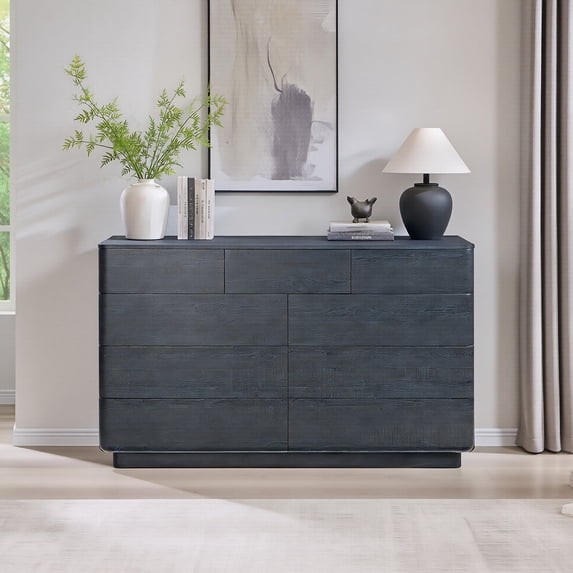 ACCOHOHO 9 Drawer Dresser for Bedroom, Modern 52" Wide Chests of ...
