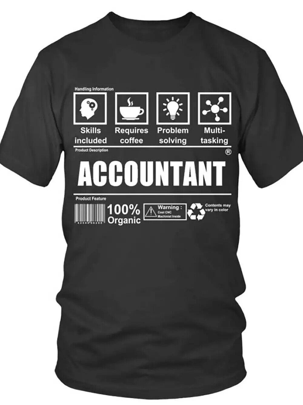 ACCOUNTANT 15162 funny Men’s T-shirt - Walmart.com