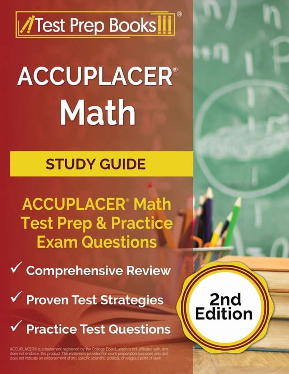 ACCUPLACER Math Prep 2025-2026: ACCUPLACER Math Test Study Guide with ...