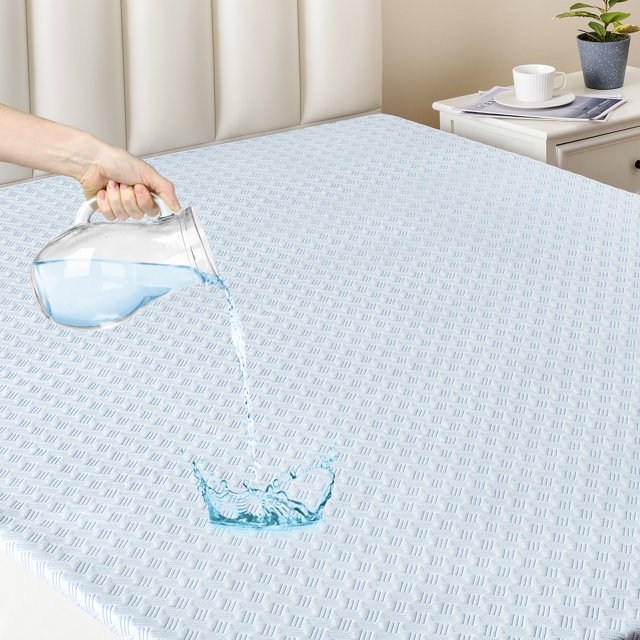 ACCURATEX Mattress Protector-100% Waterproof Breathable&Cooling-Bamboo ...