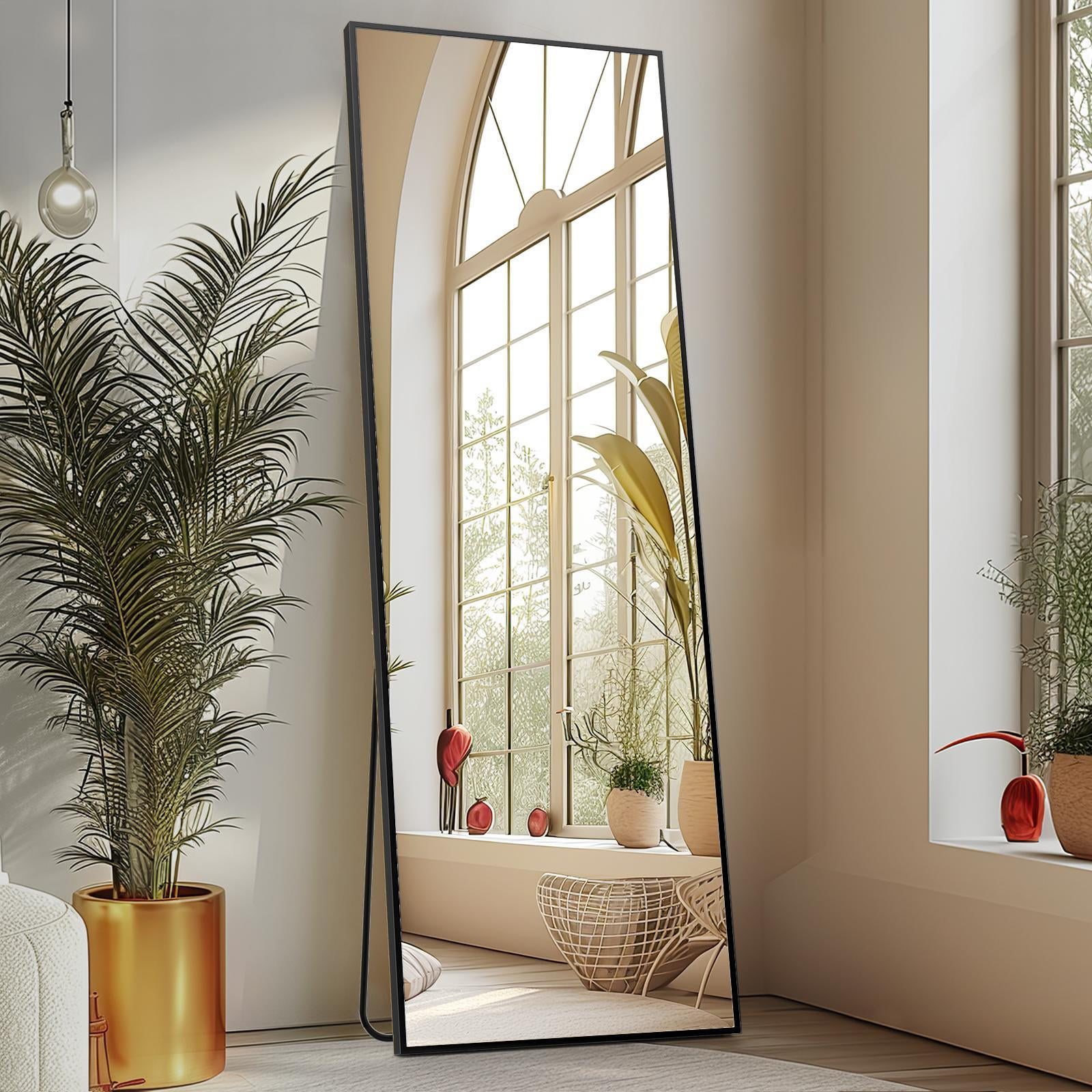 ACCVER 15"x56" Full Length Mirror - Classic Standing Mirror, Durable ...
