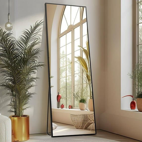 ACCVER 15"x56" Full Length Mirror - Classic Standing Mirror, Durable ...