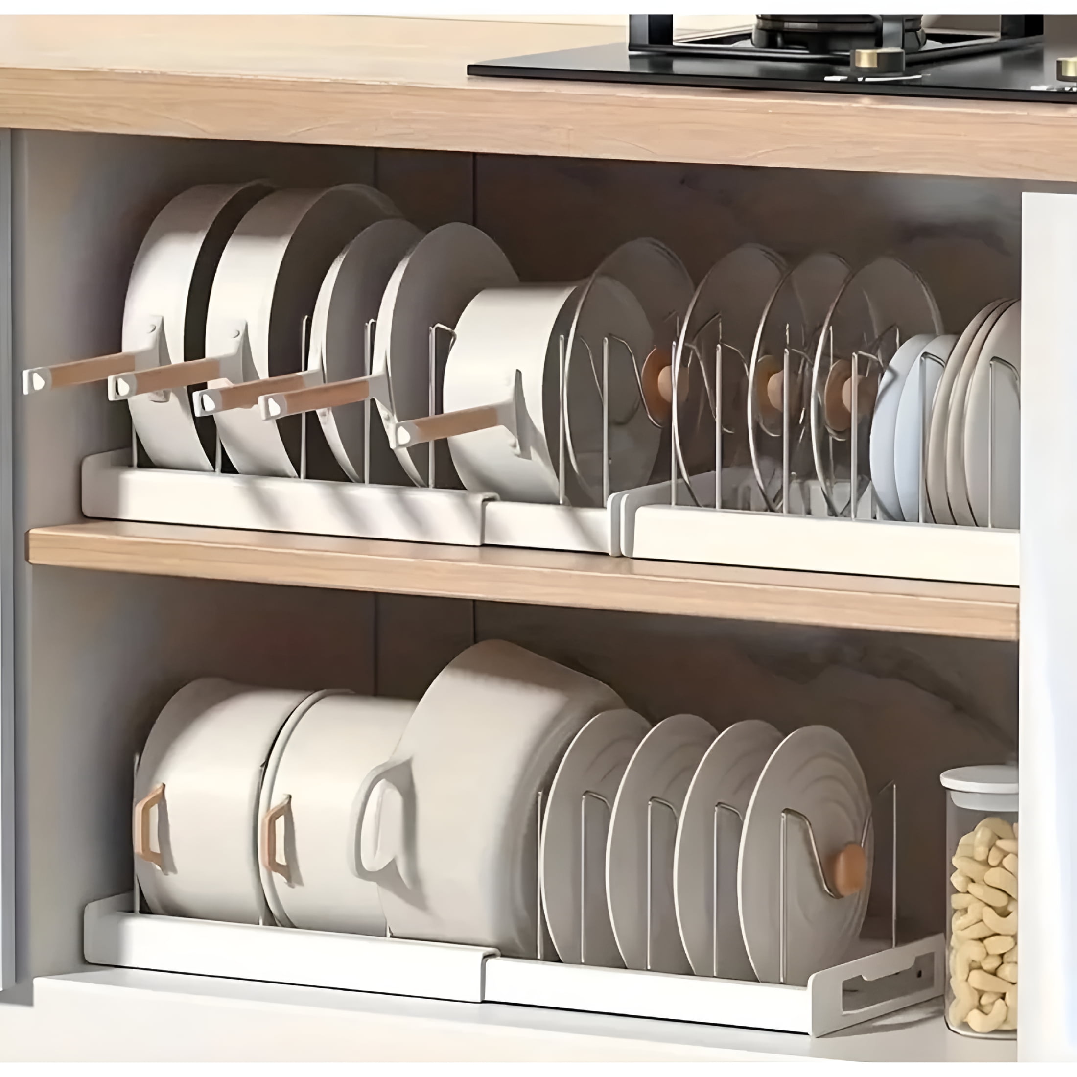 ACDANC 1 Pack Pull Out Pots and Pans Organizer Under Cabinet,22" Deep ...
