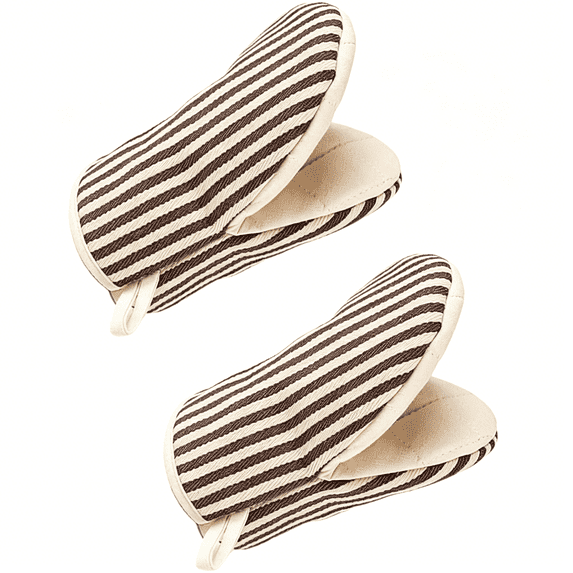 ACDANC 1 Pair Mini Oven Mitts,High Heat Resistant Oven Gloves,Kitchen ...