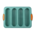 ACDANC 1 Pcs 4 Slot Silicone Baguette Bread Pan Loaf Mold,Sub Bread ...
