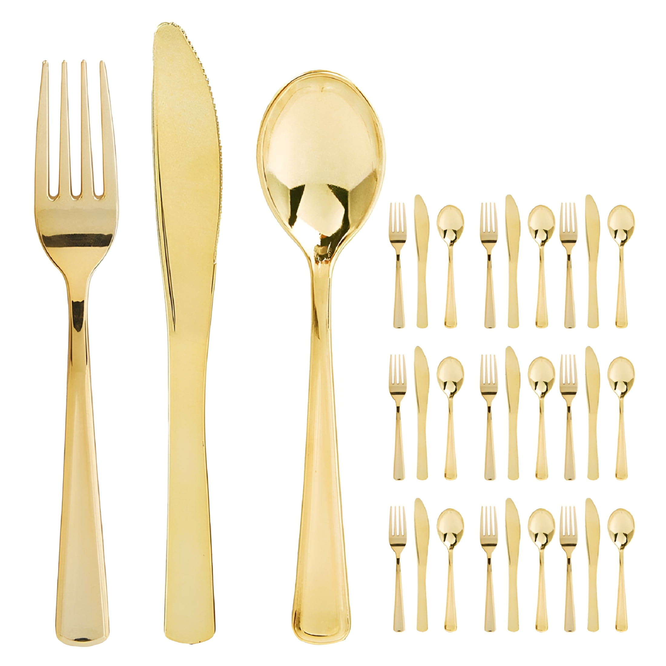 ACDANC 1 set of Plastic Silverware Disposable Silverware Plastic ...