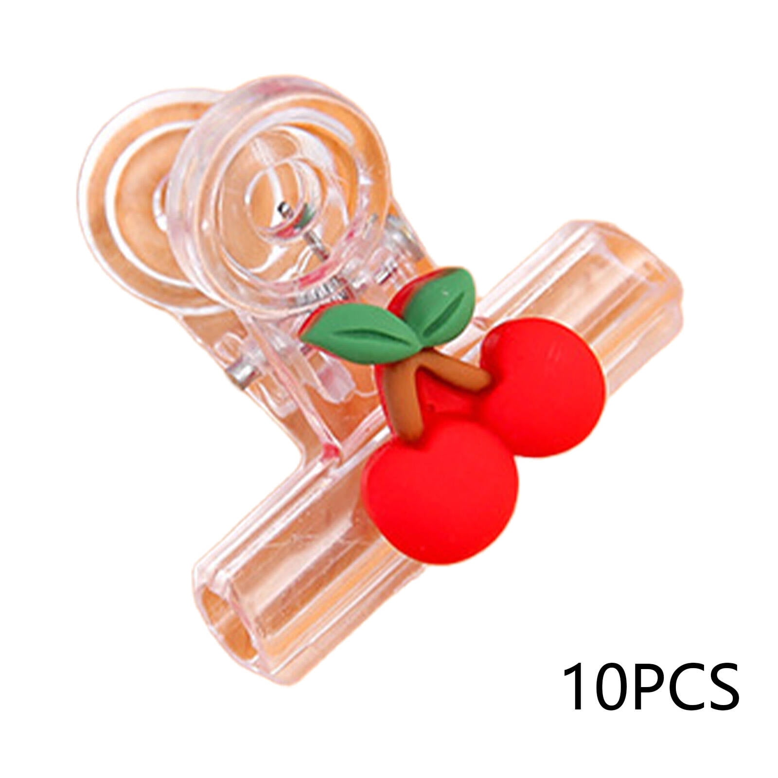 ACDANC 10 Pcs Chip Clips,Transparent Body Bag Clips for Easy Viewing ...