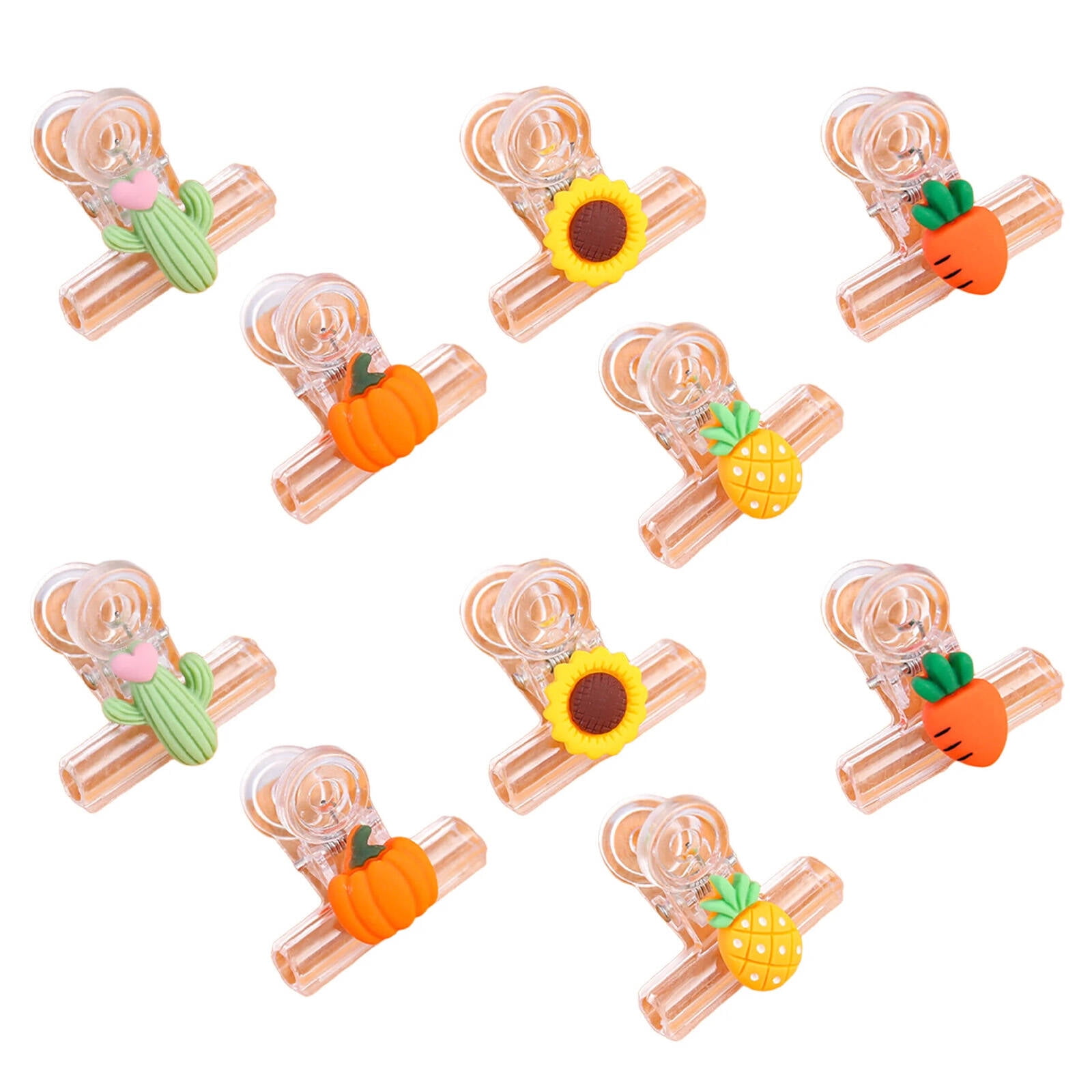 ACDANC 10 Pcs Chip Clips,Magnetic Food Packages Storage,Anti-Slip Tight ...