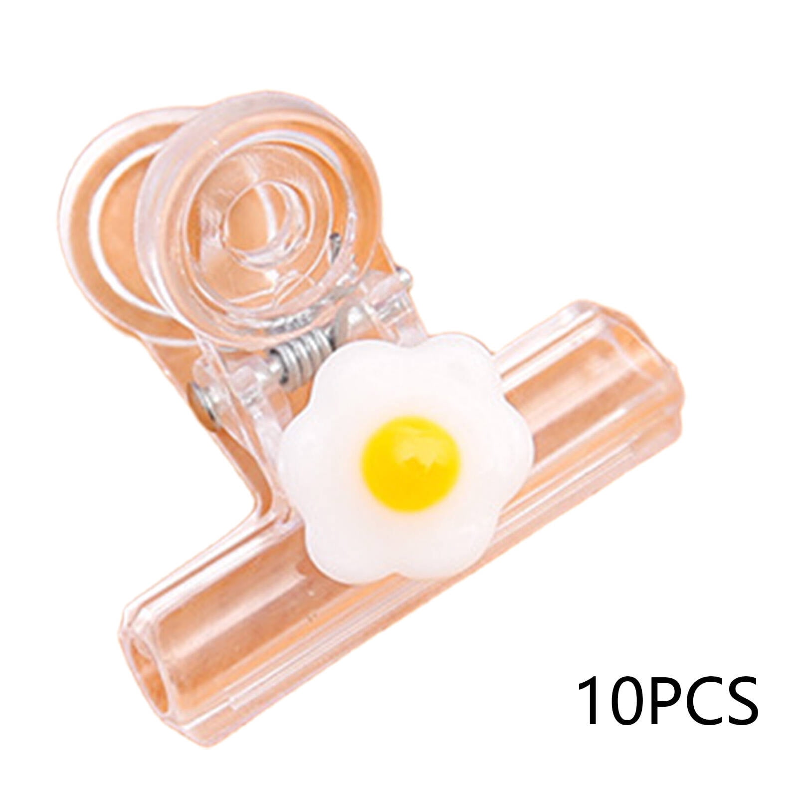 ACDANC 10 Pcs Chip Clips,Transparent Body Bag Clips for Easy Viewing ...