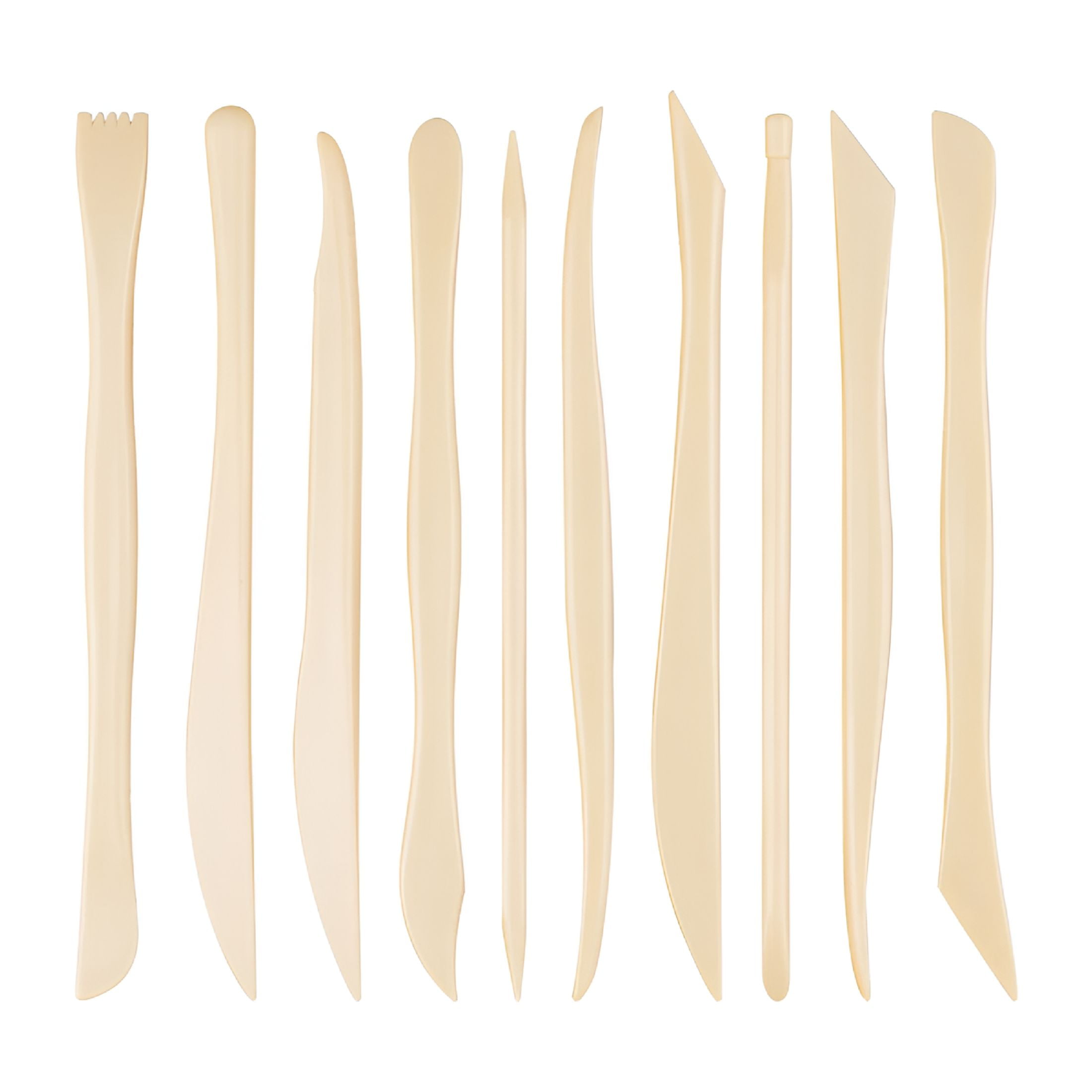 ACDANC 10 Pcs Clay Sculpting Tools Plastic Pottery Carving Tools ...