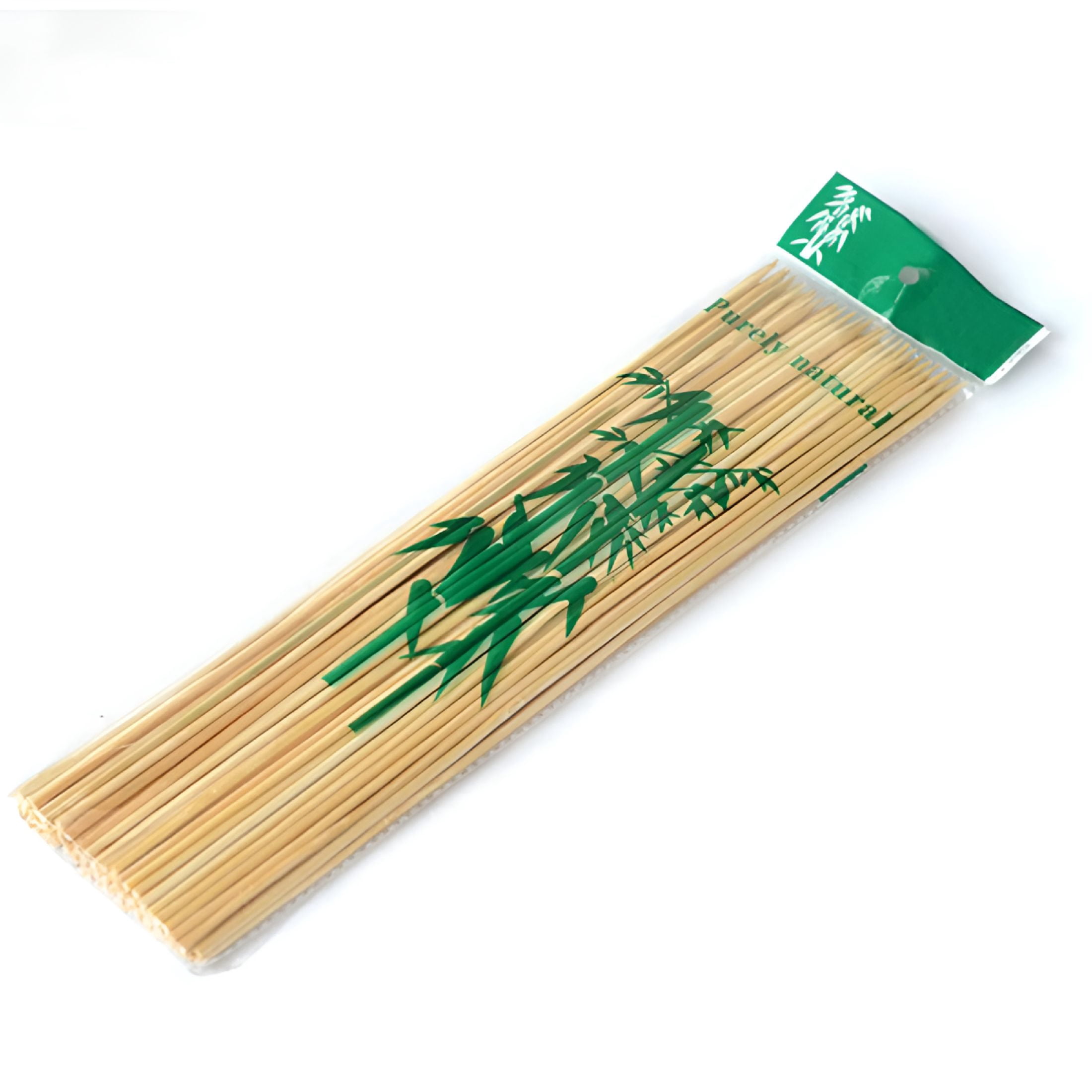 ACDANC 100 PCS 6" Bamboo Skewers Premium Wooden Skewers without ...