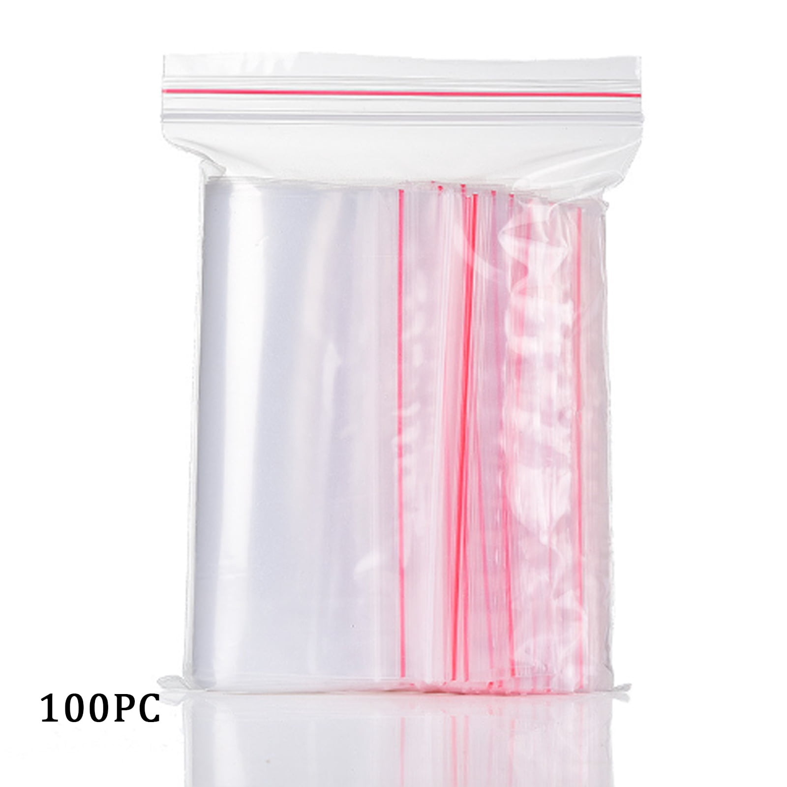 ACDANC 100 Pcs Small Plastic Bags,Clear Jewelry Bags for Small Business ...
