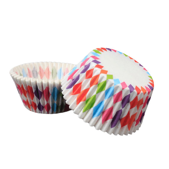 ACDANC 100Pcs Cupcake Liners,Creative Diy Cake Box,Oil-Resistant Design ...