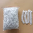ACDANC 100Pcs Shower Caps,Transparent Shower Caps Waterproof Plastic ...