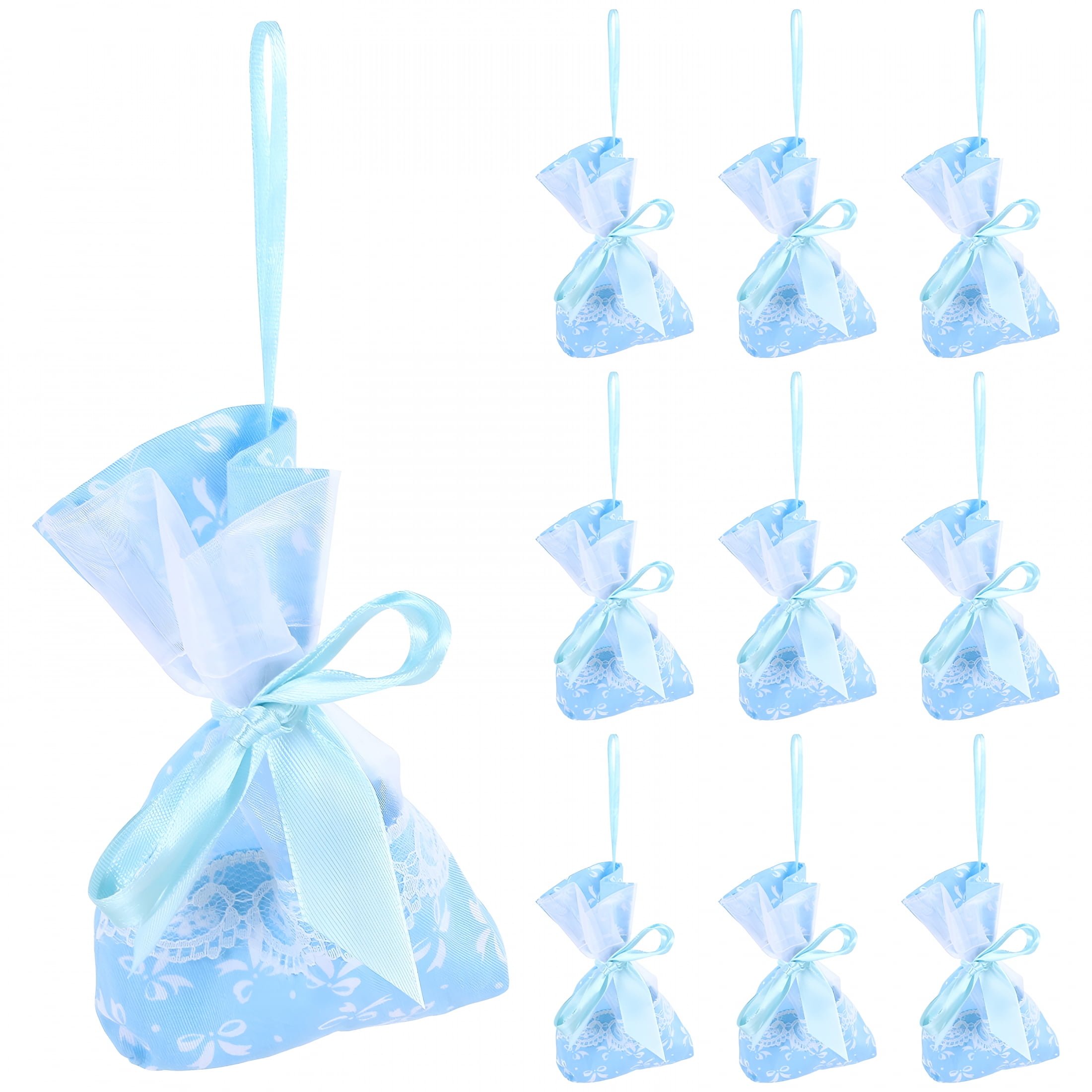 ACDANC 10Pcs Sachet Empty Bags Mesh Sachet Bags Small Sachets Empty ...