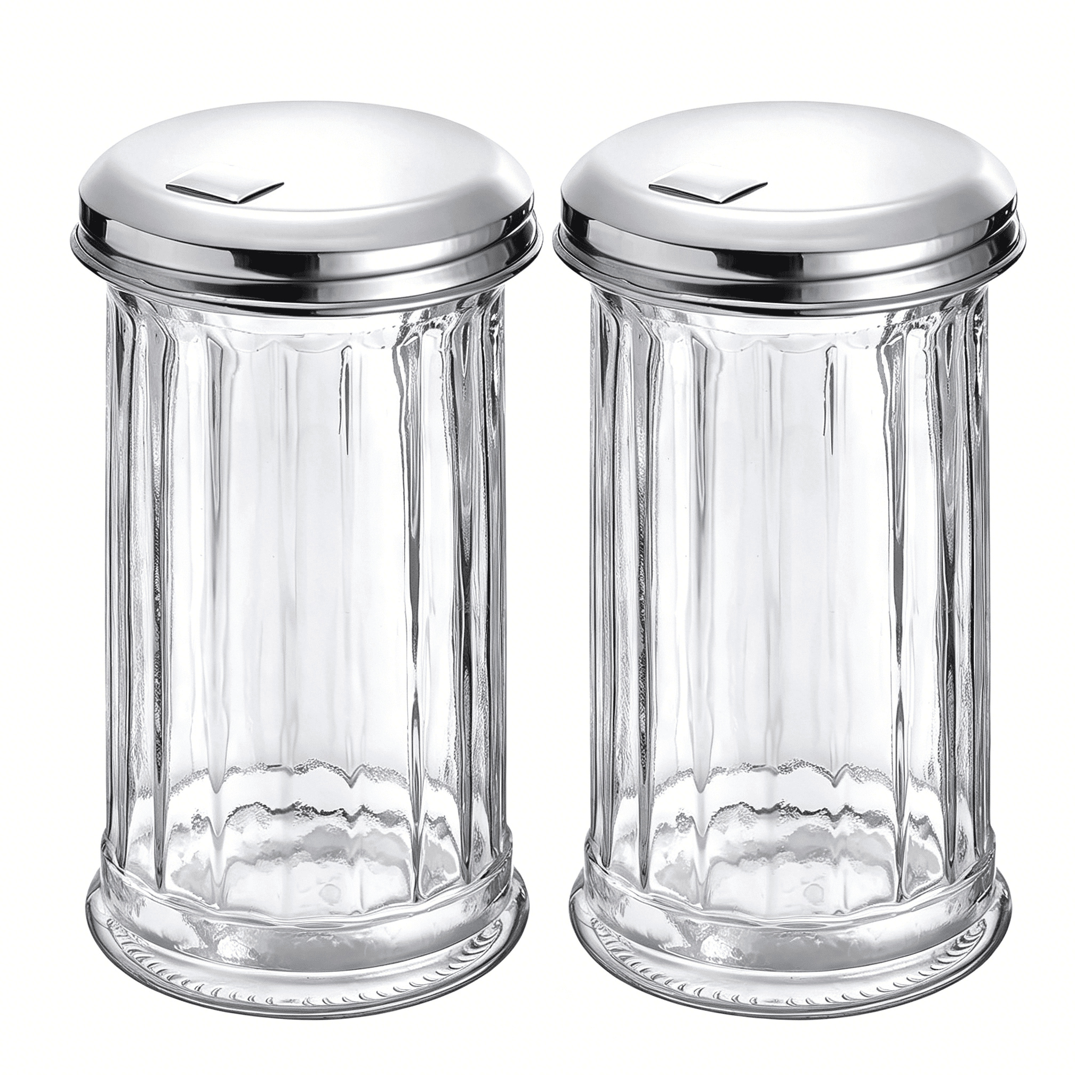 ACDANC 12 Oz Glass Sugar Container for Coffee Bar Set of 2 - Sugar ...