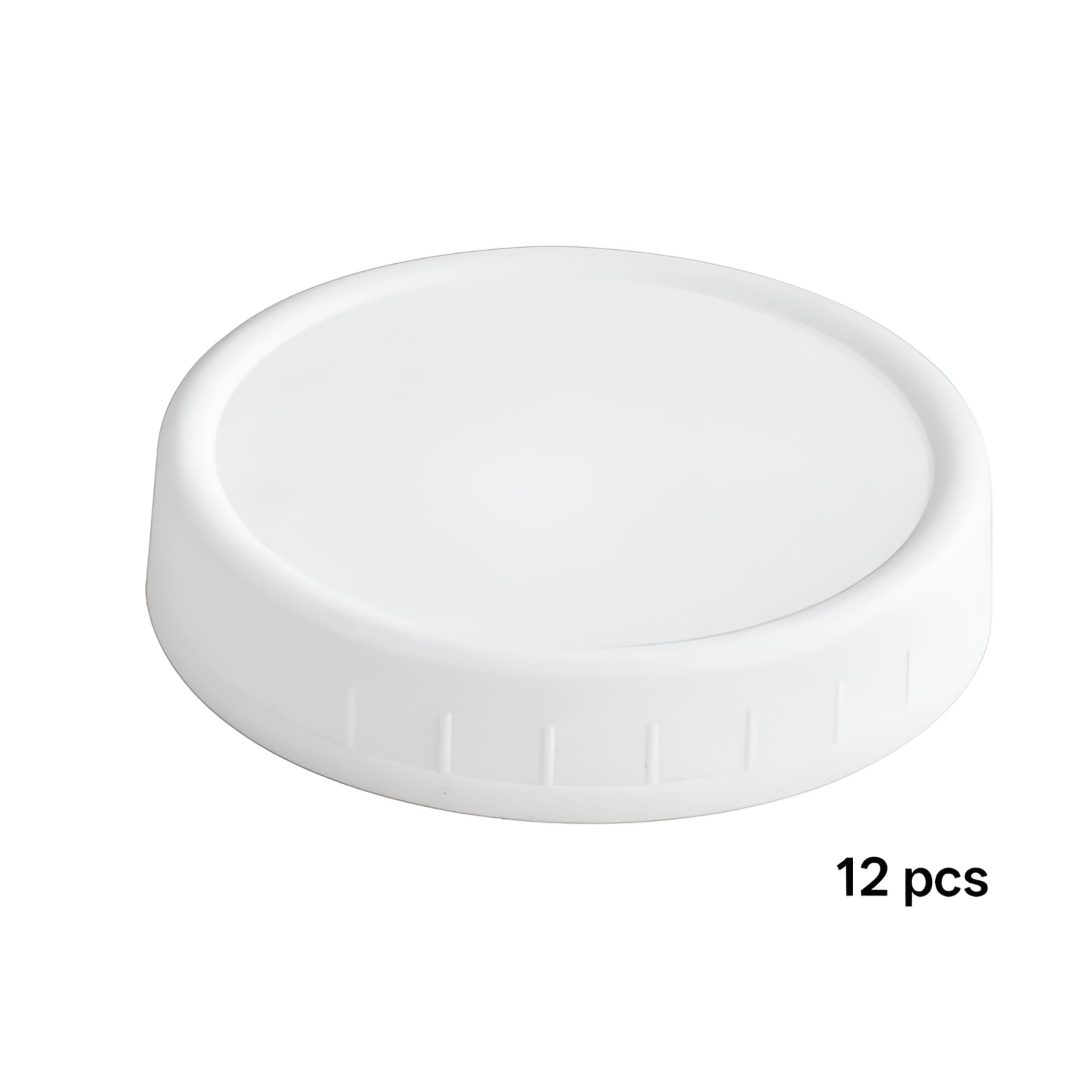 ACDANC 12 Pack Multicolor Mason Jar Lids with Silicone Rings,Wide Mouth ...