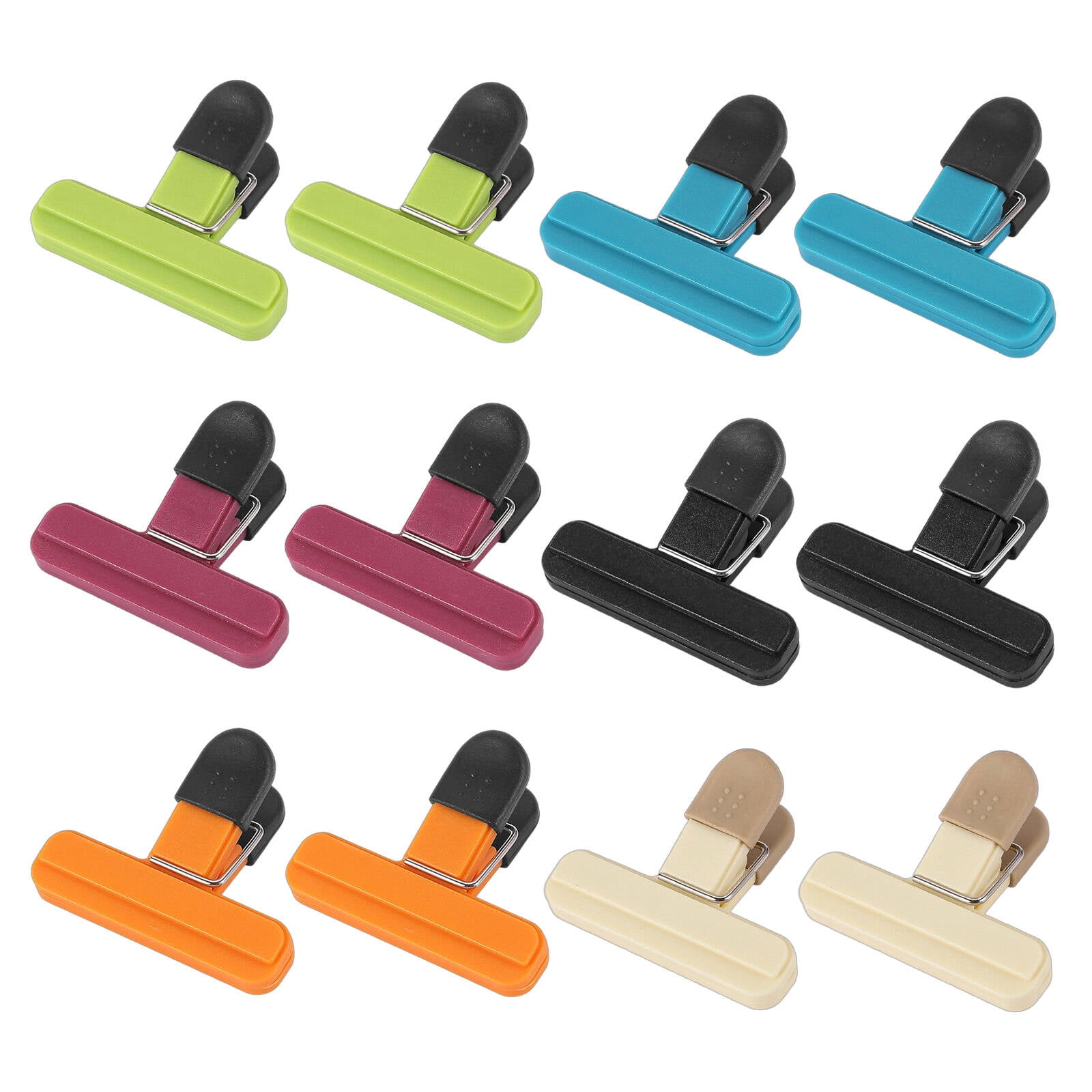 ACDANC 12 Pcs Chip Clips,Secure Anti-Slip Grip and Elastic Spring ...