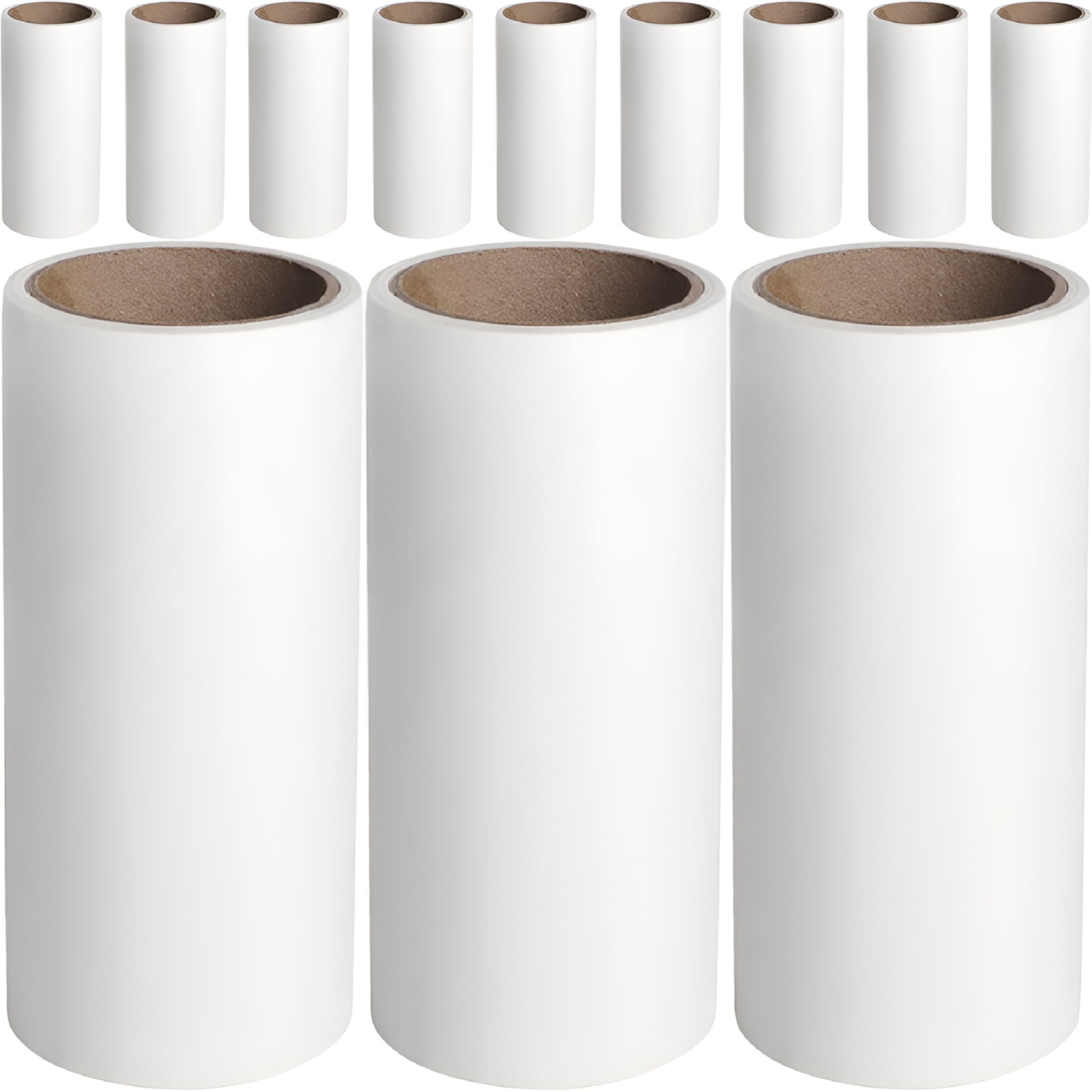ACDANC 12 Pcs Sticky Paper Lint Roller Refills Travel Rollers Multi ...