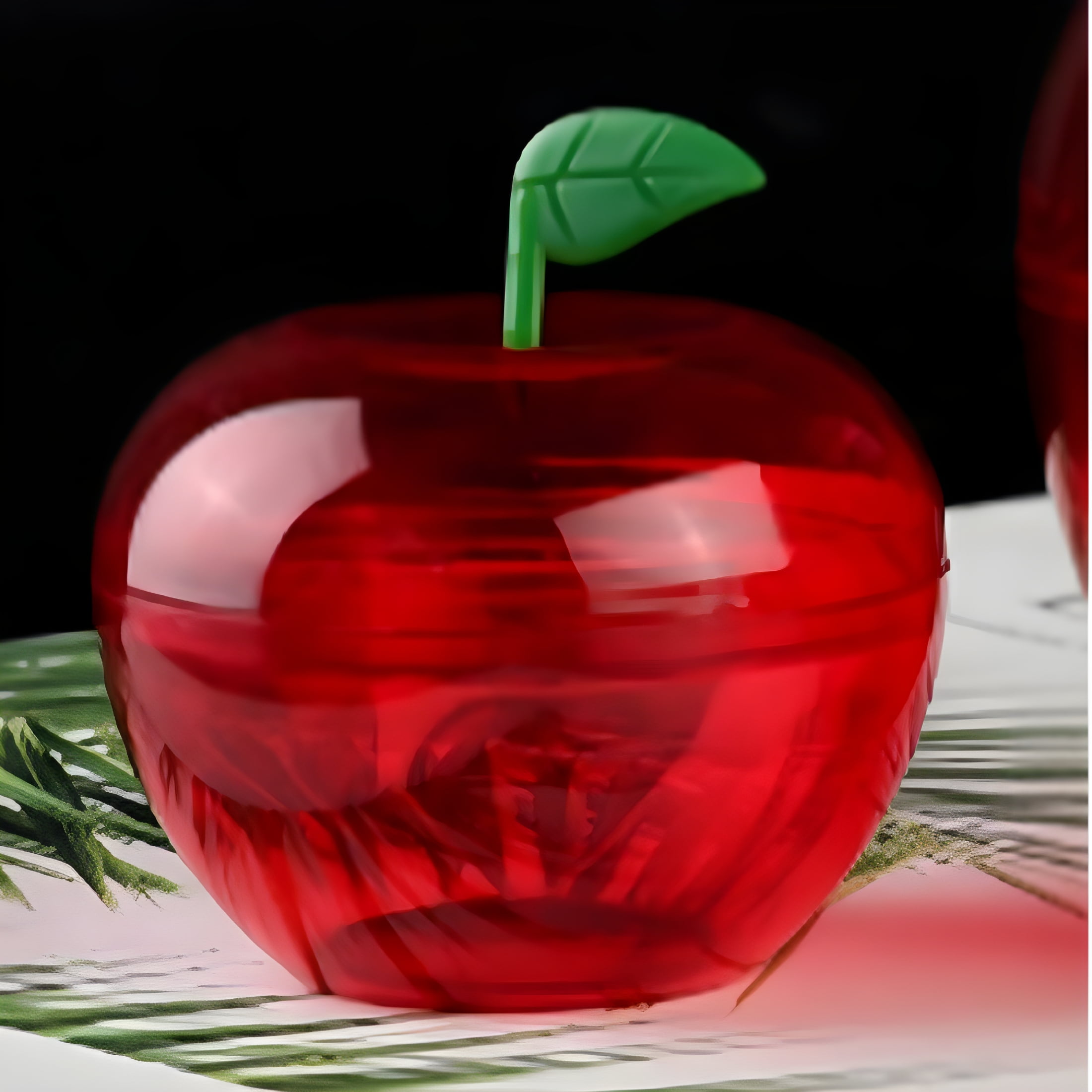 ACDANC 12 Sets Plastic Apple Container for Teacher, Large Apple Shaped ...