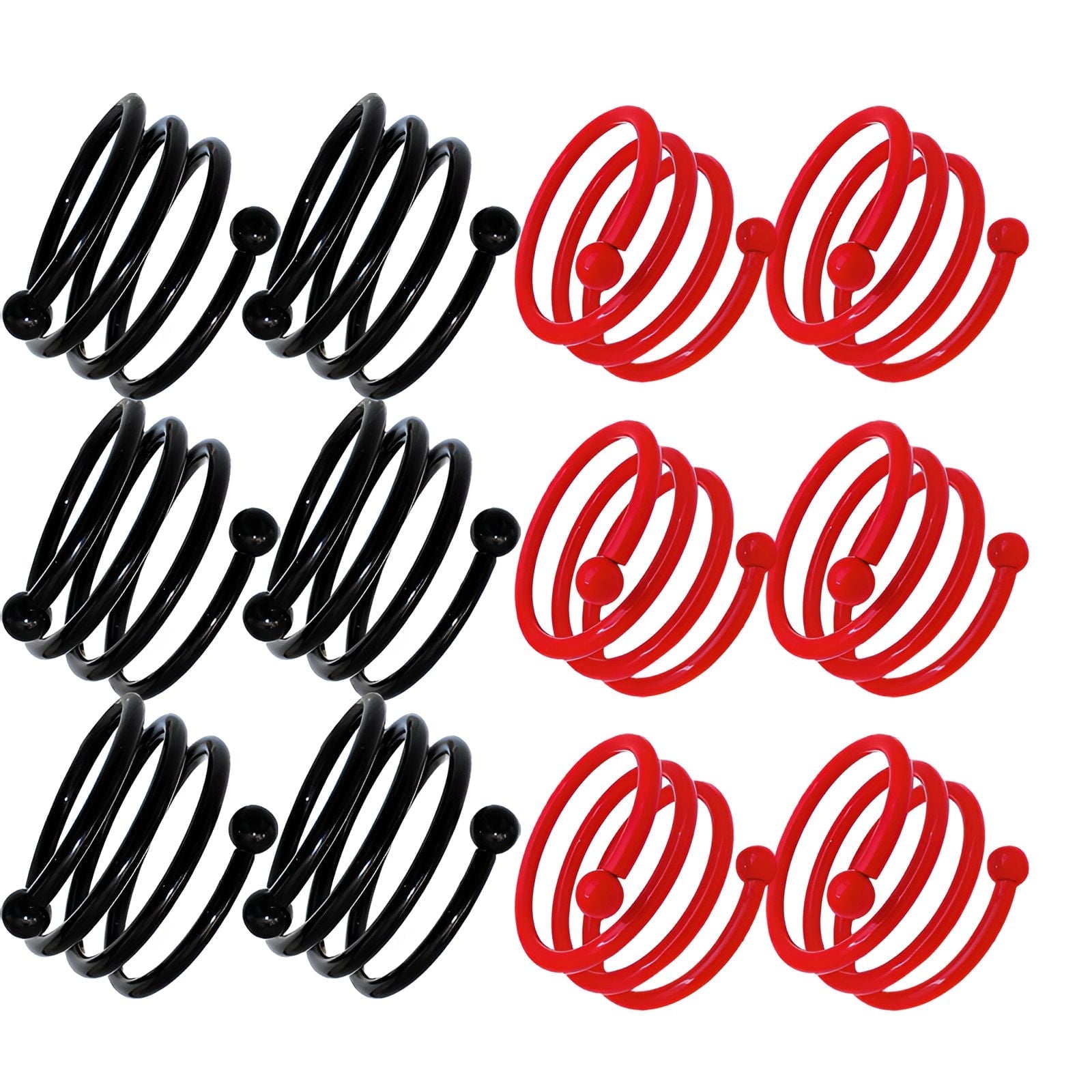 ACDANC 12Pcs Napkin Rings,Quick Grip Serviette Rings,Classic Style ...