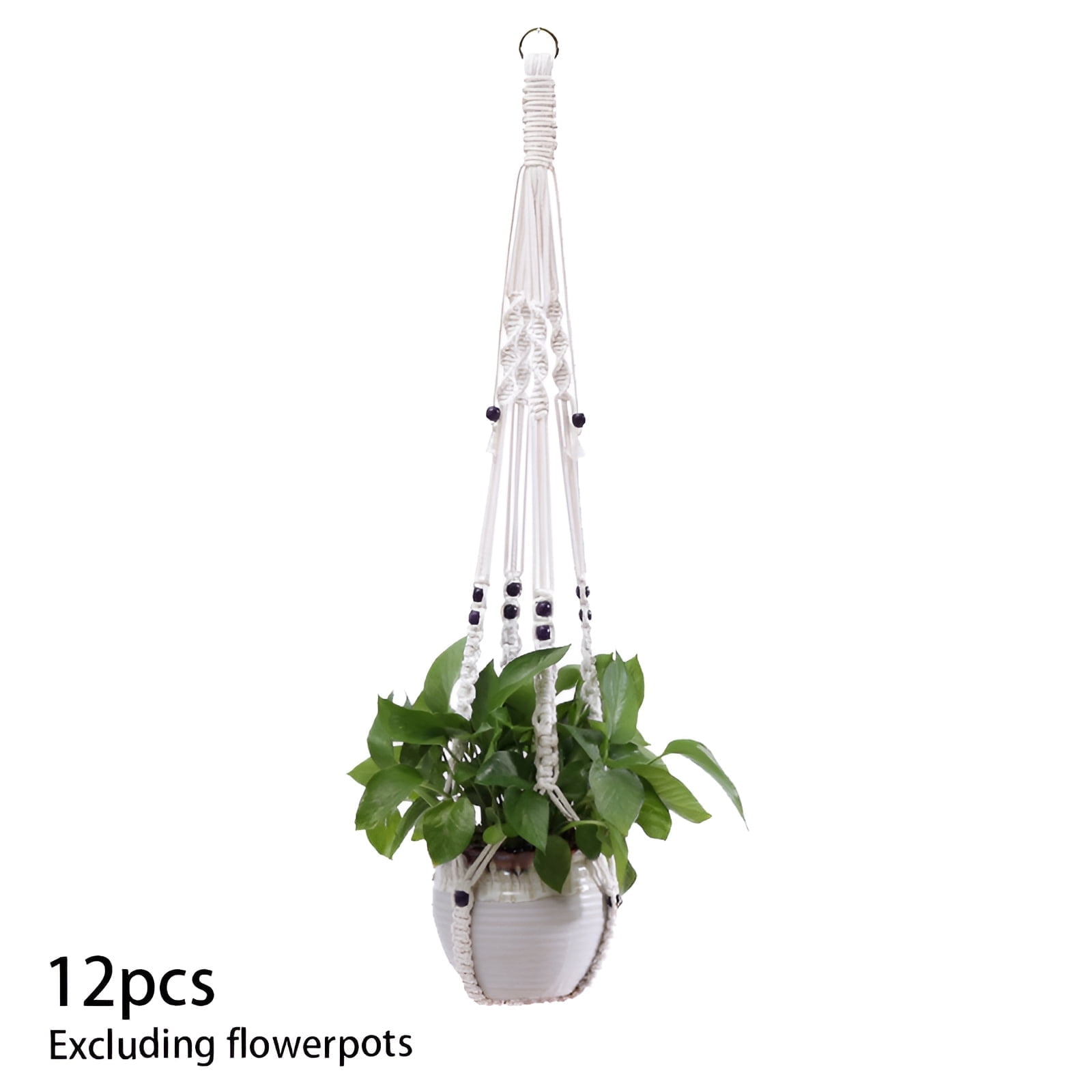 ACDANC 12Pcs Plant Hanger Indoor,Hanging Design Plant Hanger,Compatible ...