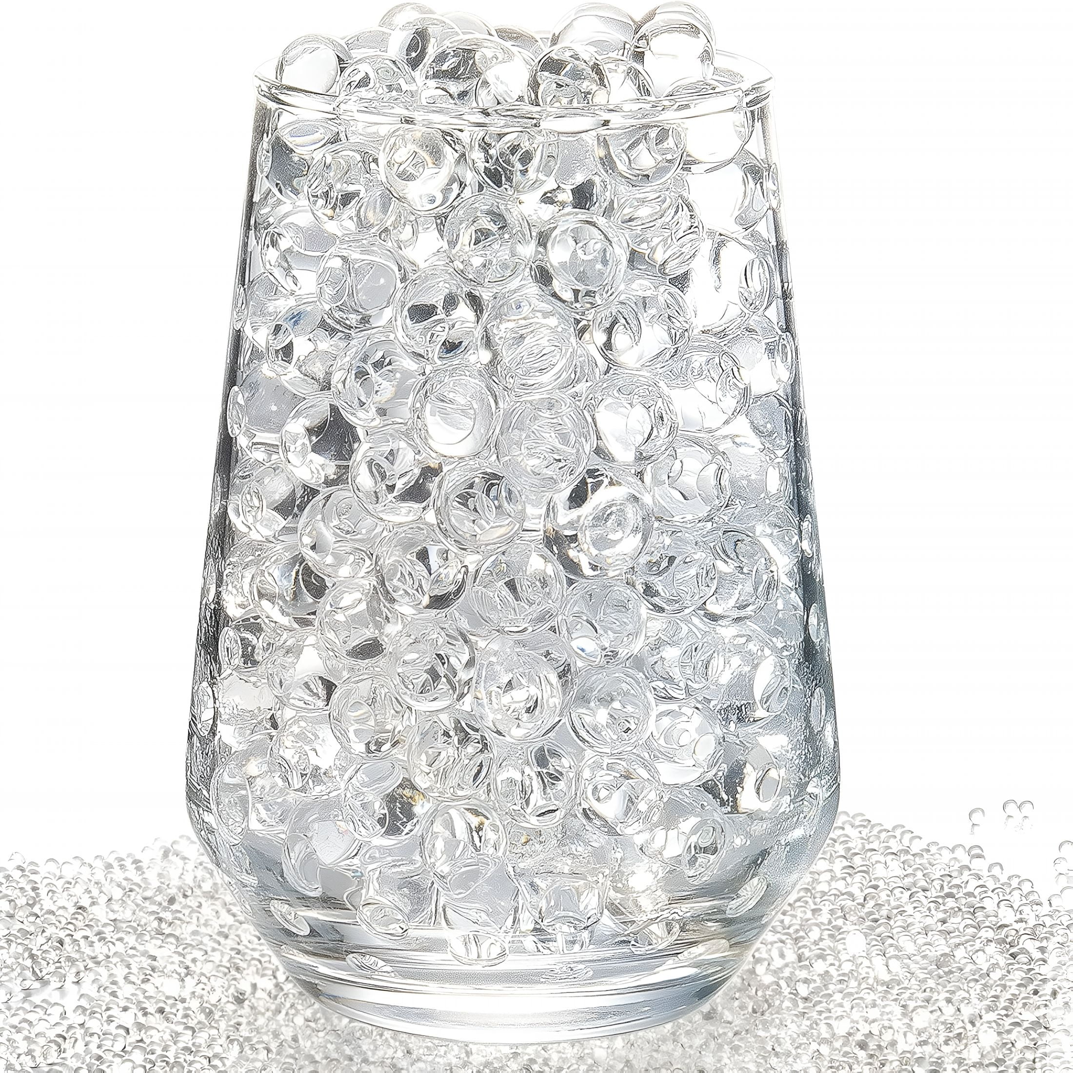 ACDANC 16000 Pieces Clear Water Gel Jelly Beads,Vase Filler Beads,Non ...