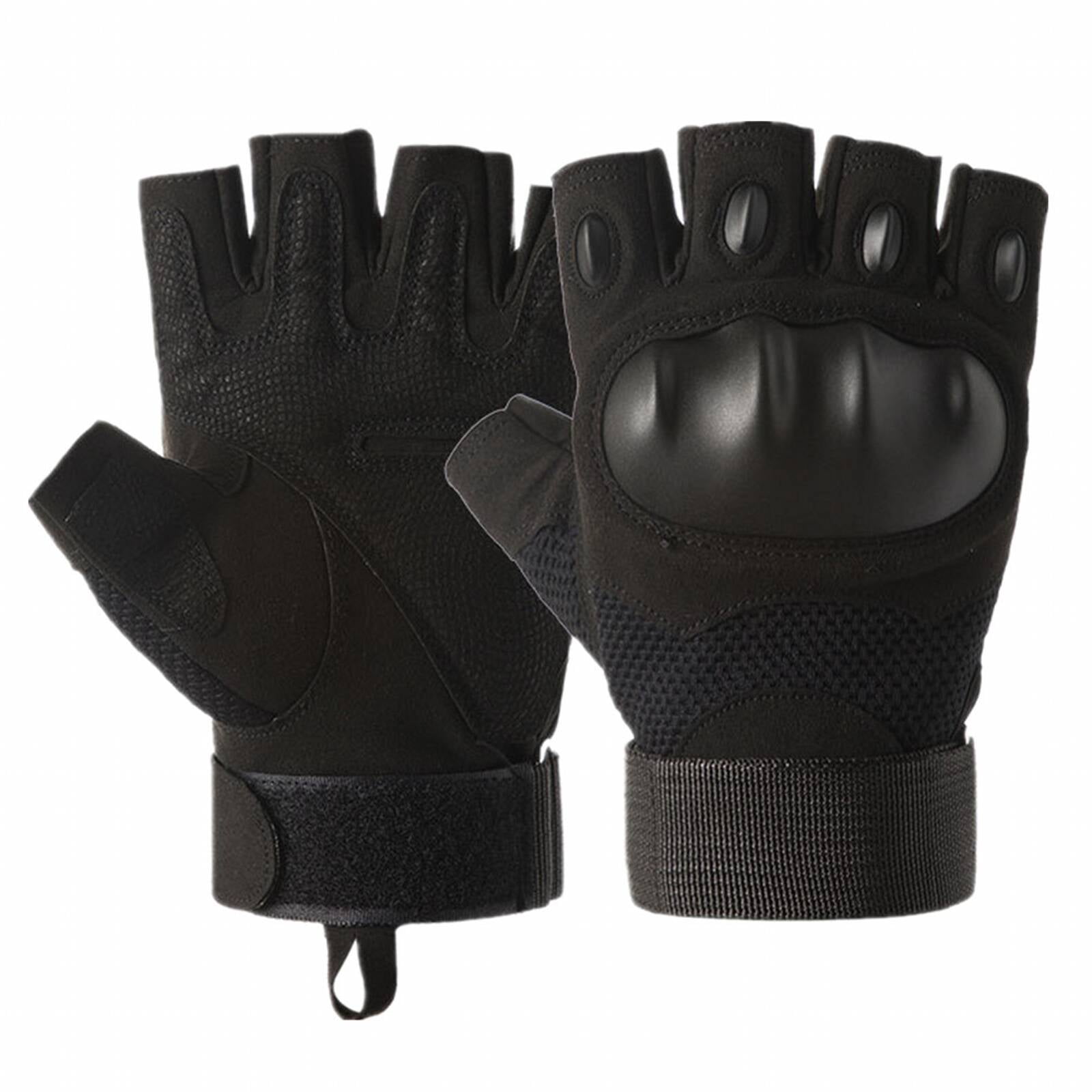 ACDANC 1Pairs Fingerless Gloves,Versatile Gloves Gym Gloves,Secure Fit ...