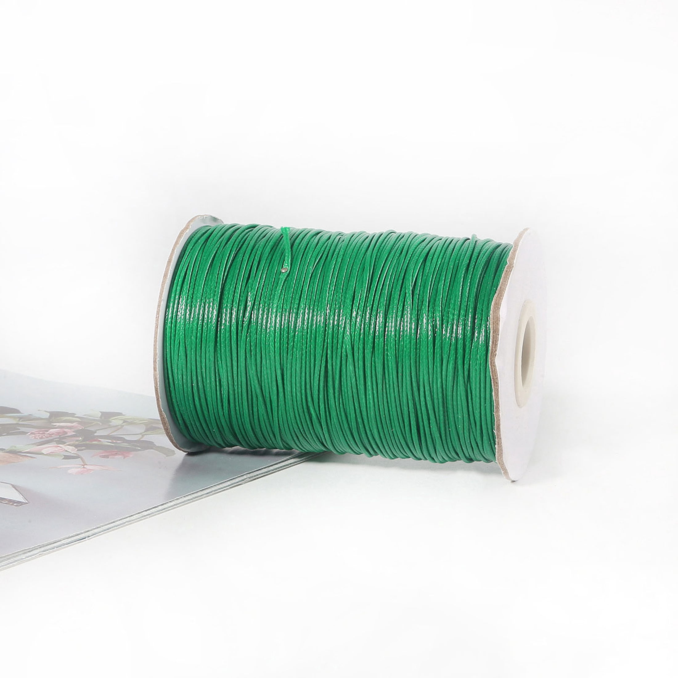 ACDANC 1Pc Braided Leather Cord Round Braided Faux Cord Macrame Cord ...