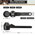 ACDANC 2-Pack Coffee Scoop Funnel for Ground Coffee,2 Tablespoon Powder ...