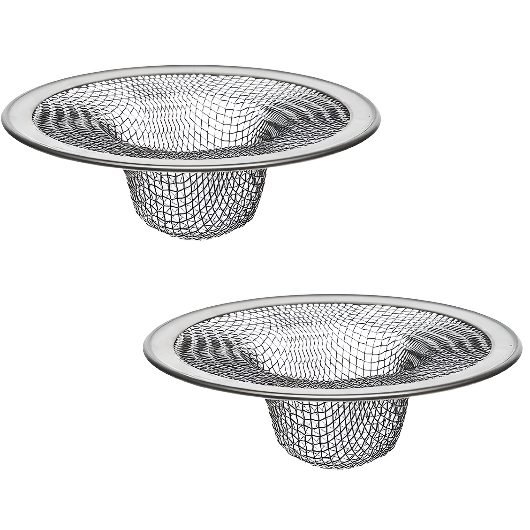 ACDANC 2-Pack Mesh Kitchen Sink Strainer,Stainless Steel Mesh Sink ...