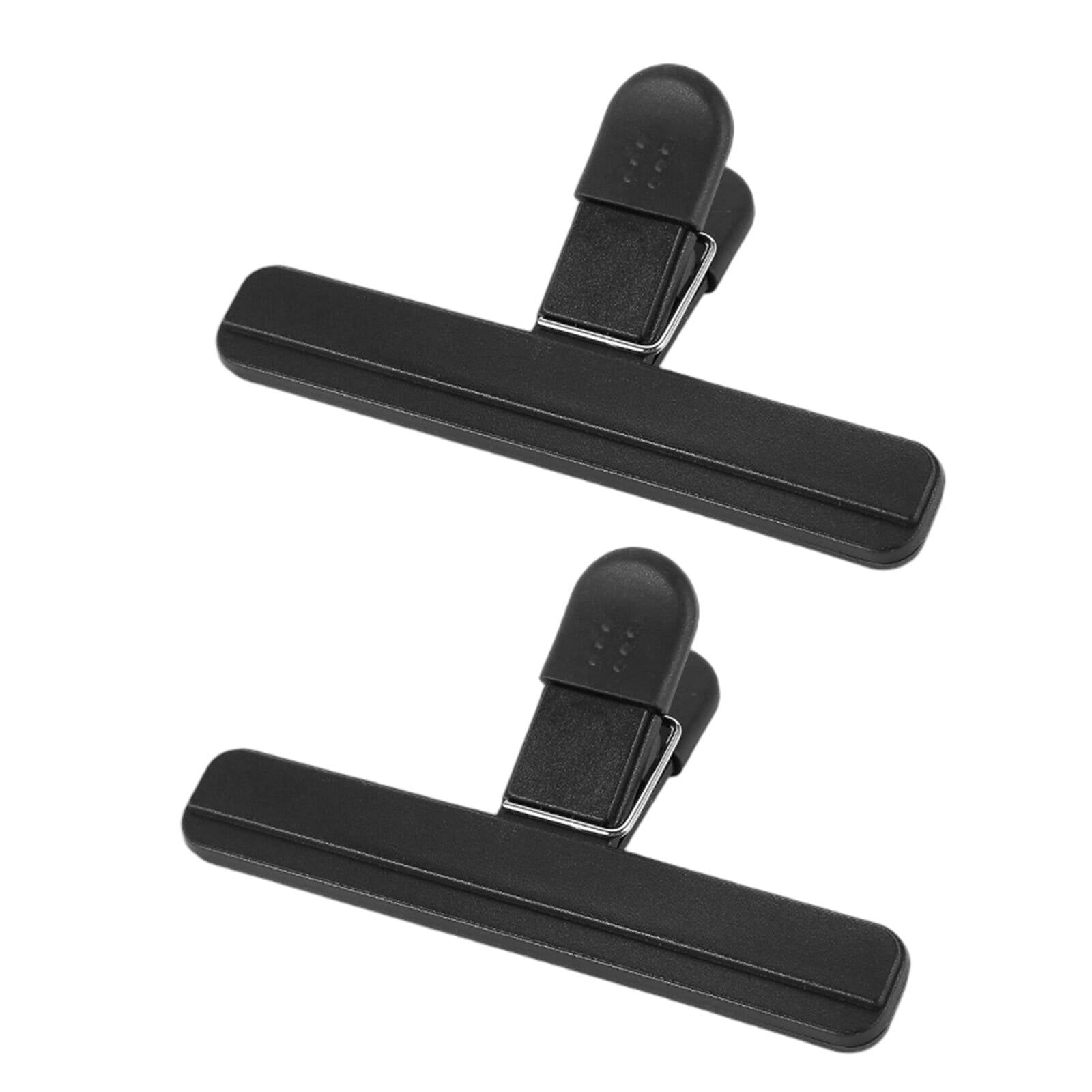 ACDANC 2 Pcs Chip Clips,Secure Anti-Slip Grip and Elastic Spring Binder ...