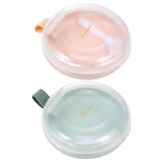 ACDANC 2 Pcs Denture Storage Box Fake Teeth Denture Case Retainer False ...